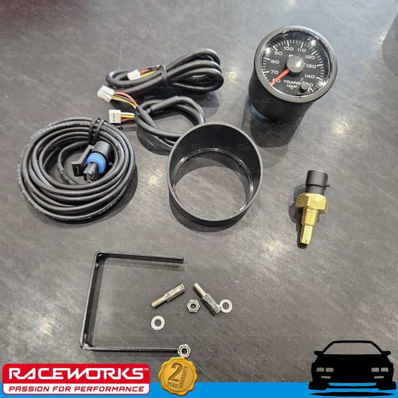 RACEWORKS 52mm Electronic Transmission Temperature Stepper Gauge Kit ... RACEWORKS 52mm Electronic Transmission Temperature Stepper Gauge Kit ...