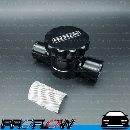 PROFLOW Water / Coolant Inline Filter 1.5" Inlet / Outlet Black ...